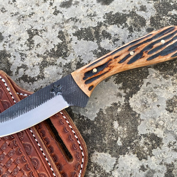 Handmade Cross Draw Knife Sheath - Etsy