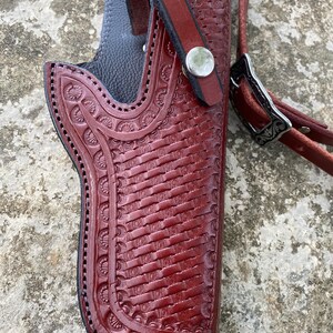 Handmade Leather Shoulder Holster, Crossdraw Shoulder Rig - Etsy