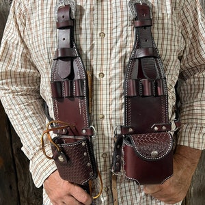 Leather Welding Inspector Vest, Handmade Vest, Welding Vest for ...