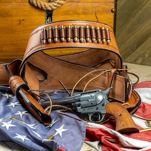 Western Gunbelt Rig, Double Rig, Western Gunbelt, Double Rig - Etsy