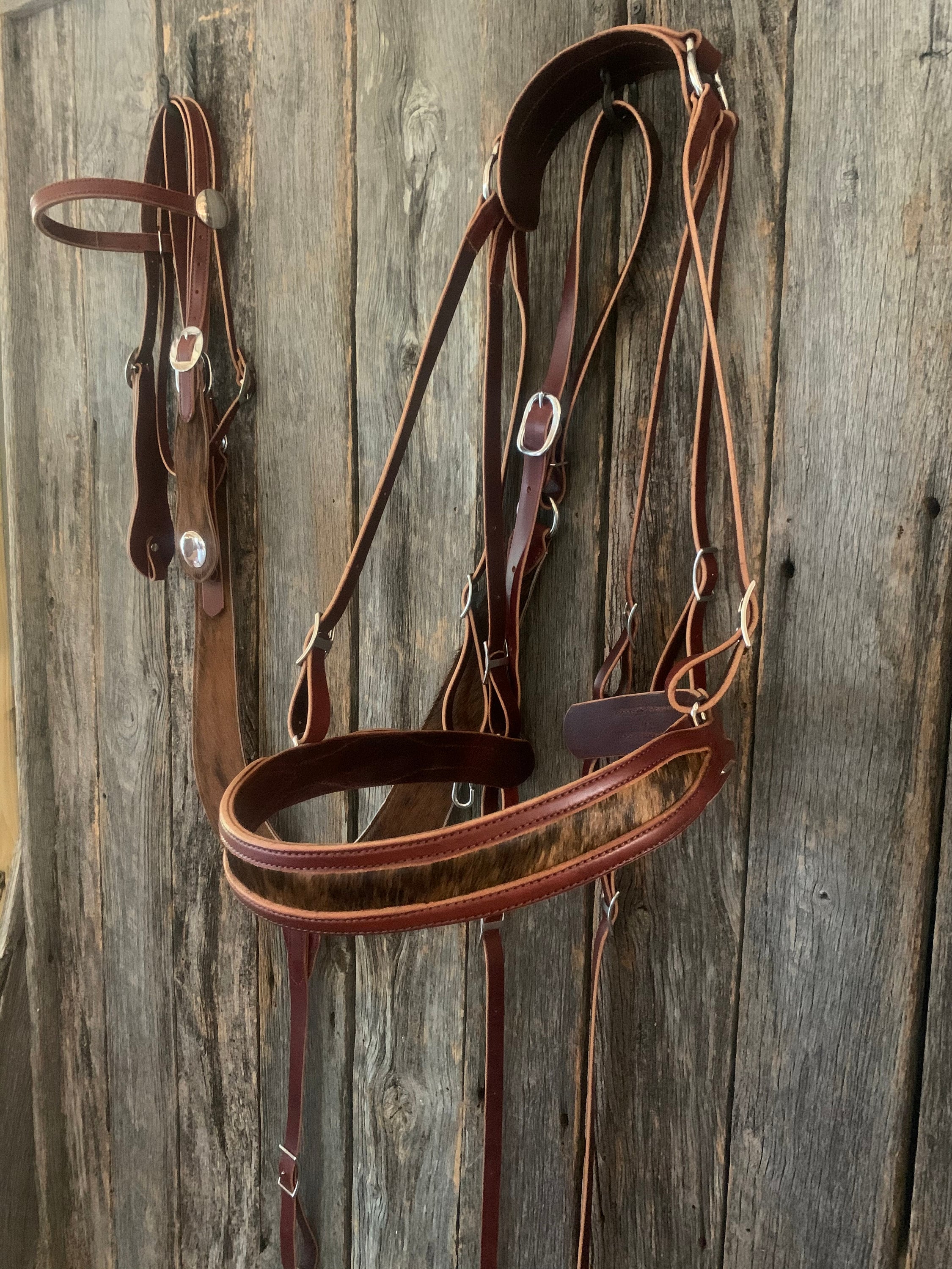 Brazilian Hair Inlay Mule Tack Set Mule Tack Set Handmade | Etsy