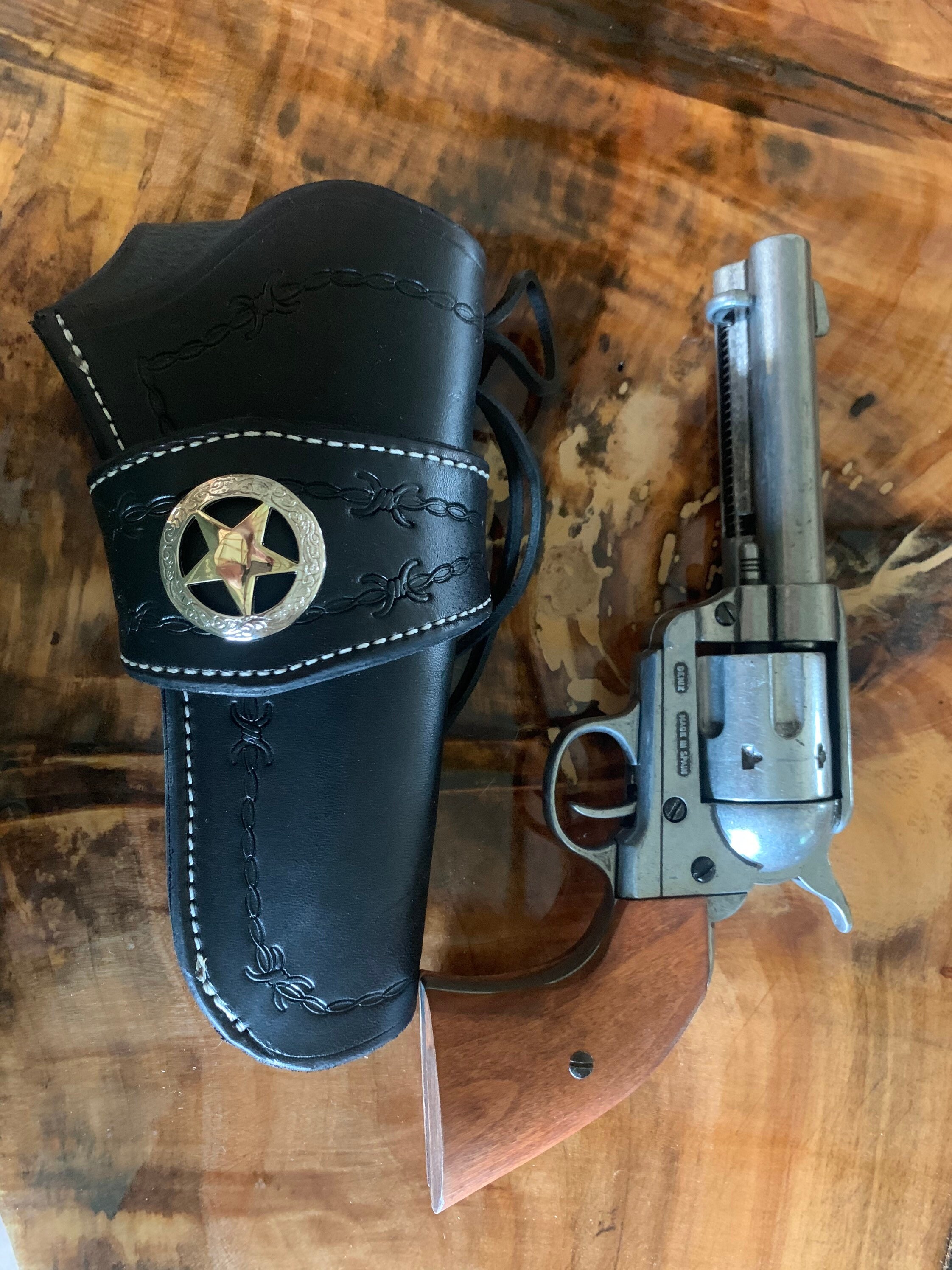 Handmade Western .22/.357/.44/.45 Revolver Holster for - Etsy