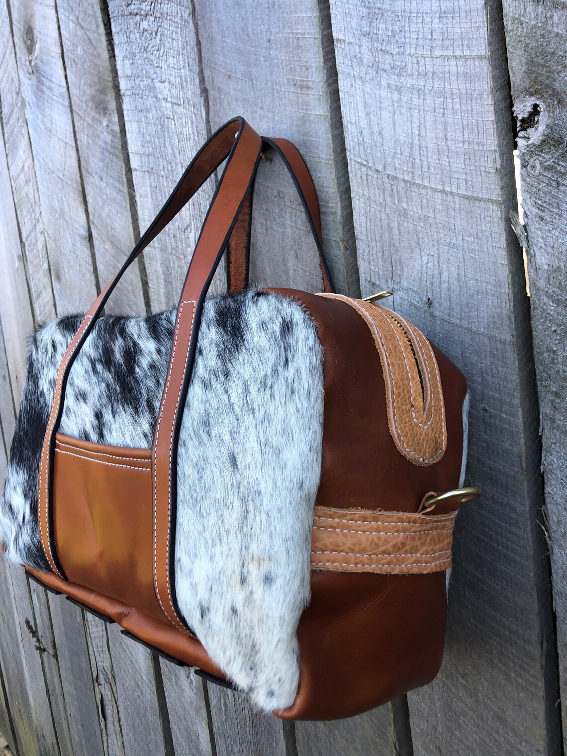 Handmade duffle bag leather duffle bag Gift for dad gift | Etsy