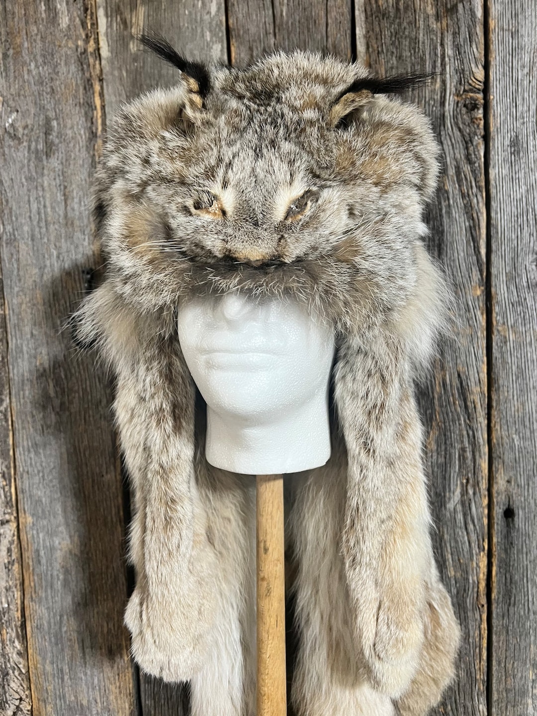 Alaskan Lynx Mountain Man Hat, Alaskan Lynx Hat, Mountain Man Hat - Etsy