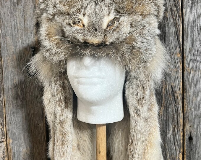 Alaskan Lynx Mountain Man Hat, Alaskan Lynx Hat, Mountain Man Hat - Etsy