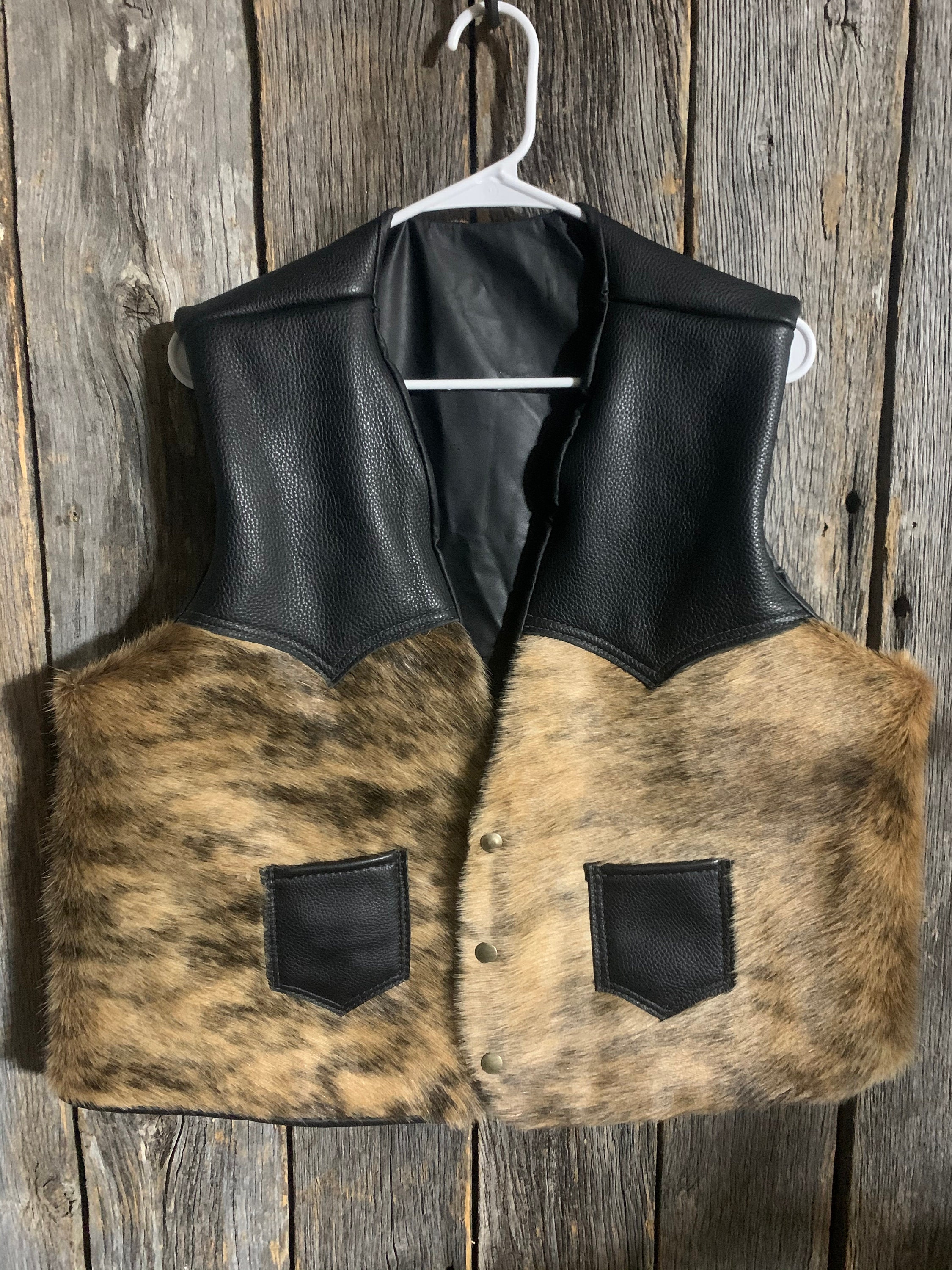 Handmade Leather Vest Handmade Vest Riding Vest Western | Etsy