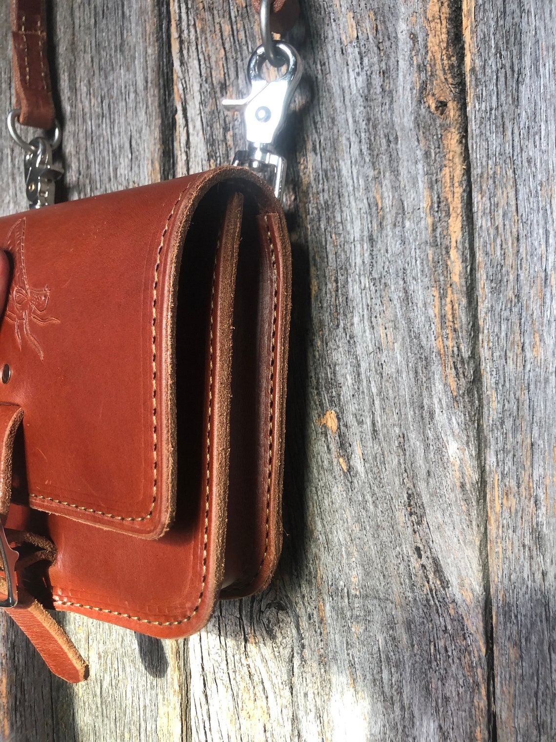 Handmade Fly Fishing Bag Leather Fishing Bag Fly Fishing | Etsy