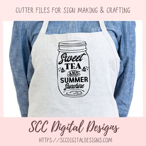 Sweet Tea SVG, Summer Sunshine PNG, DIY Farmhouse Wall Art for Mom ...