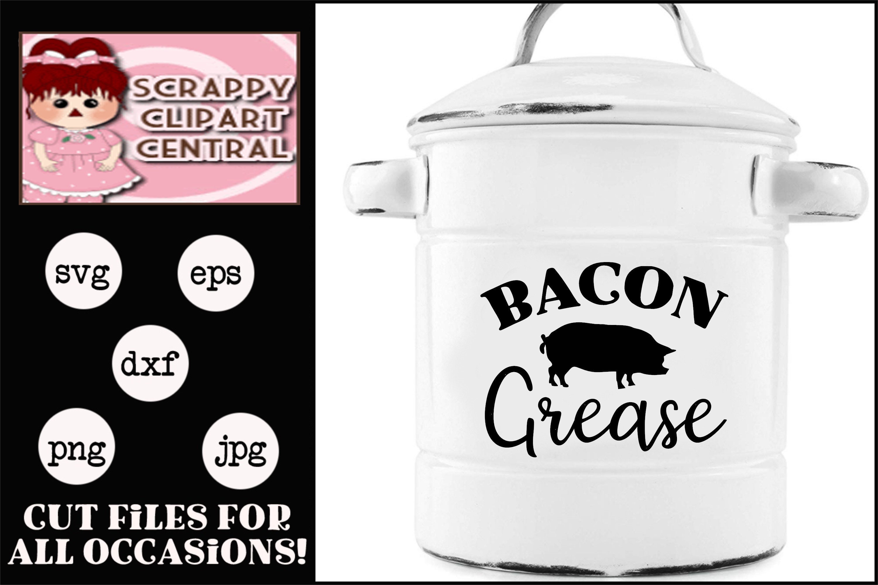 Pig Grease Jar - Etsy