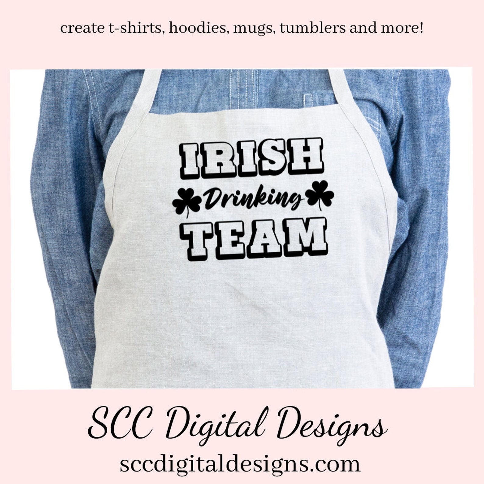 Irish Drinking Team SVG DIY Gift for Her for Him Beer Mug - Etsy