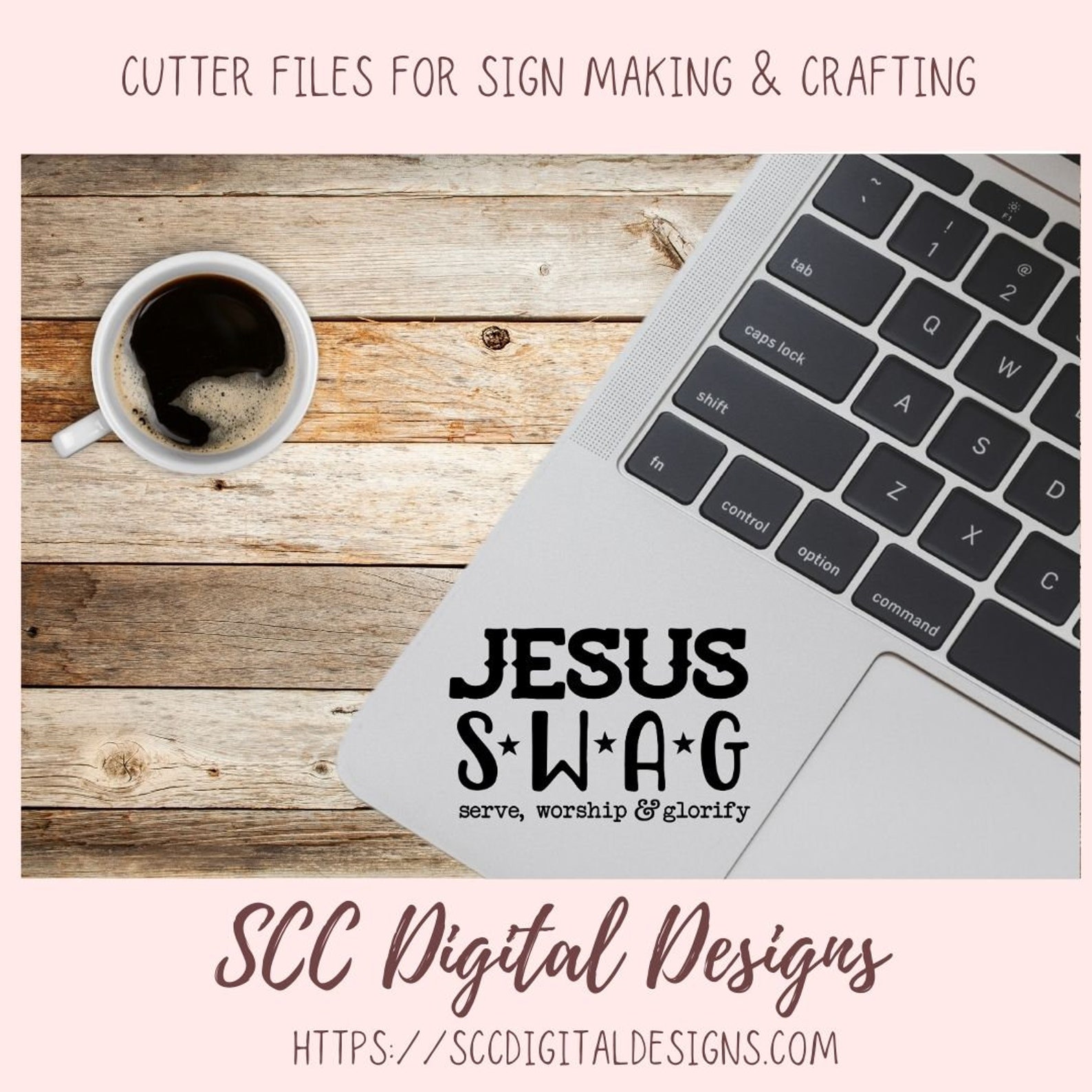 Jesus SWAG SVG, Serve, Worship and Glorify, DIY Religious Wall Art for ...