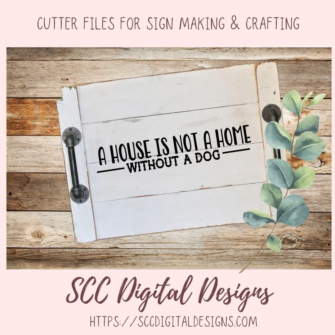 All Dogs Welcome SVG Mini Bundle, Farmhouse Decor for Girlfriend, DIY ...