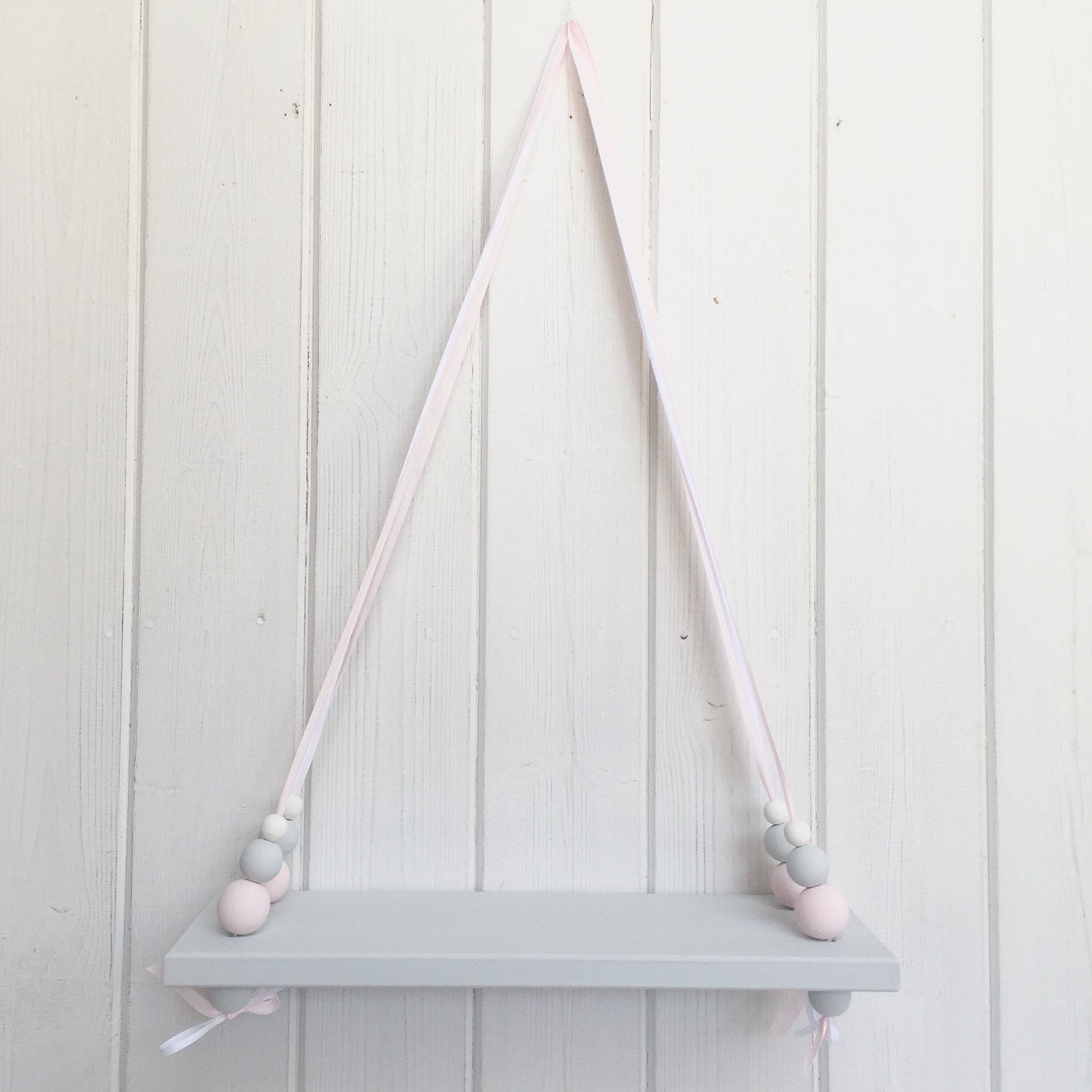 Wooden Swing Shelf Hanging Bead Shelf Nordic Style Shelf - Etsy