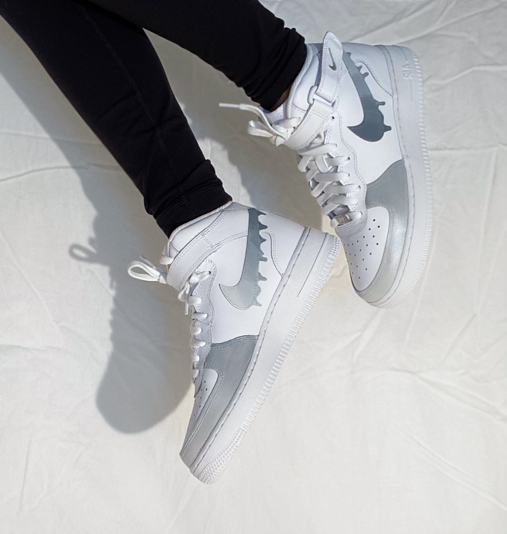 Custom Af1gradient/ombre Custom Nike AF1 MIDS- Choose Your Color ...