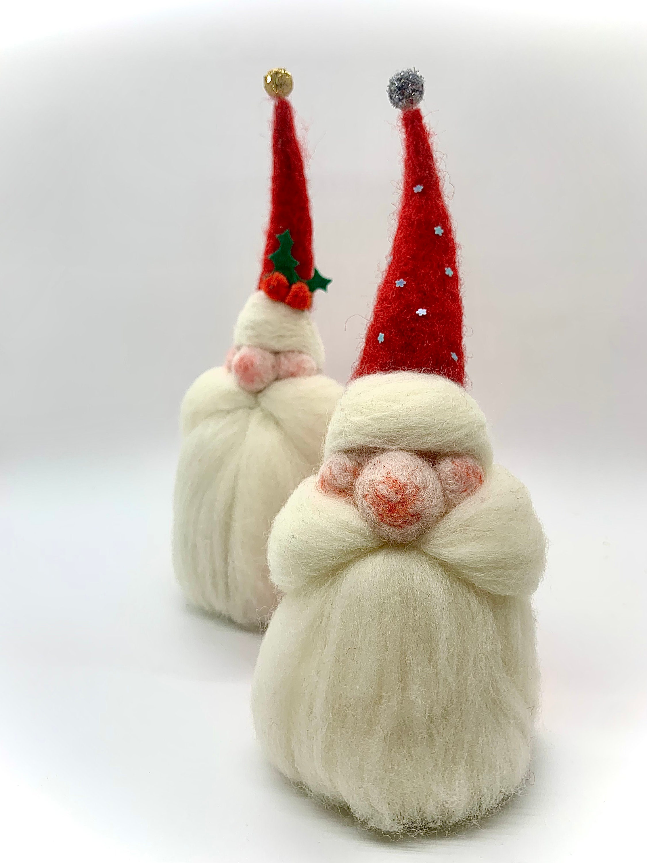 Handmade Santa Claus /christmas Decor/ Needle Felted Santa Claus ...