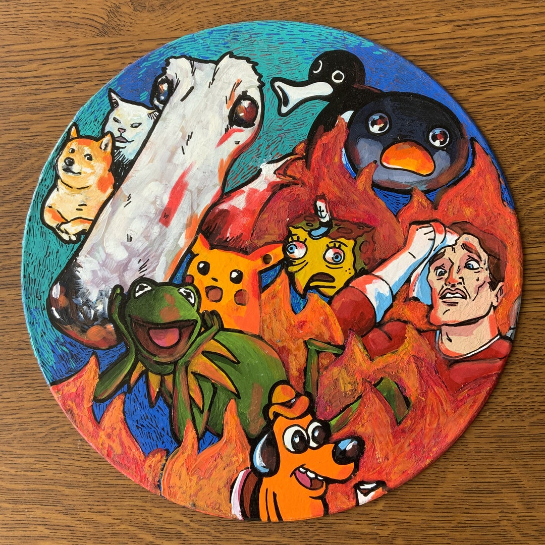 Painted Vinyl, Internet Memes - Etsy