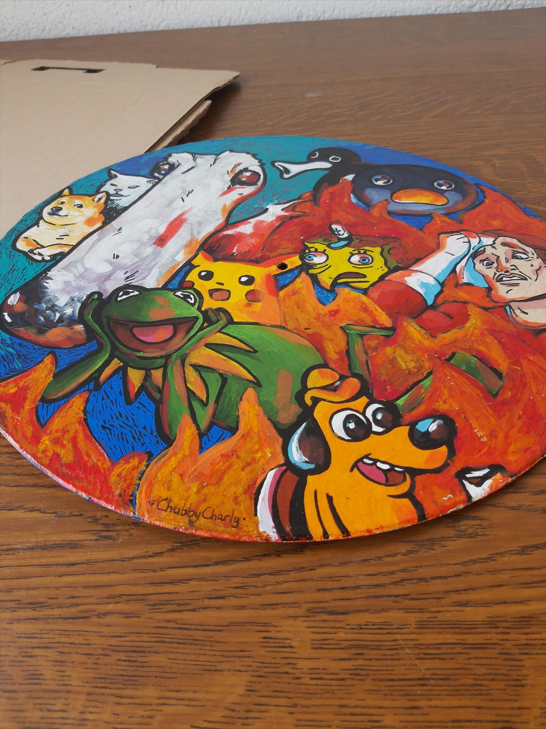 Painted Unreadable Vinyl - Internet Memes - Etsy