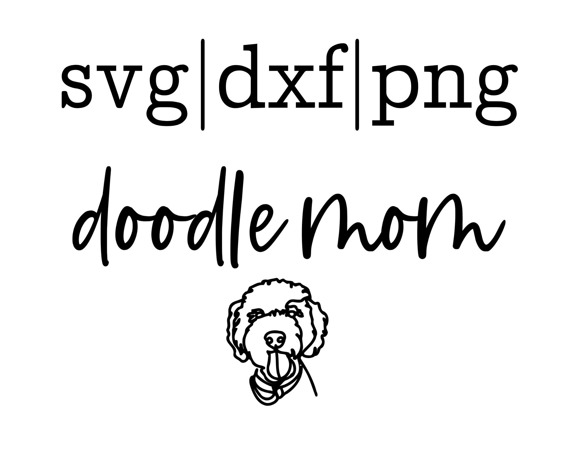 Car Decal Svg Dog Svg Dog Breed Svg Doodle Svg Dxf Png Dog - Etsy