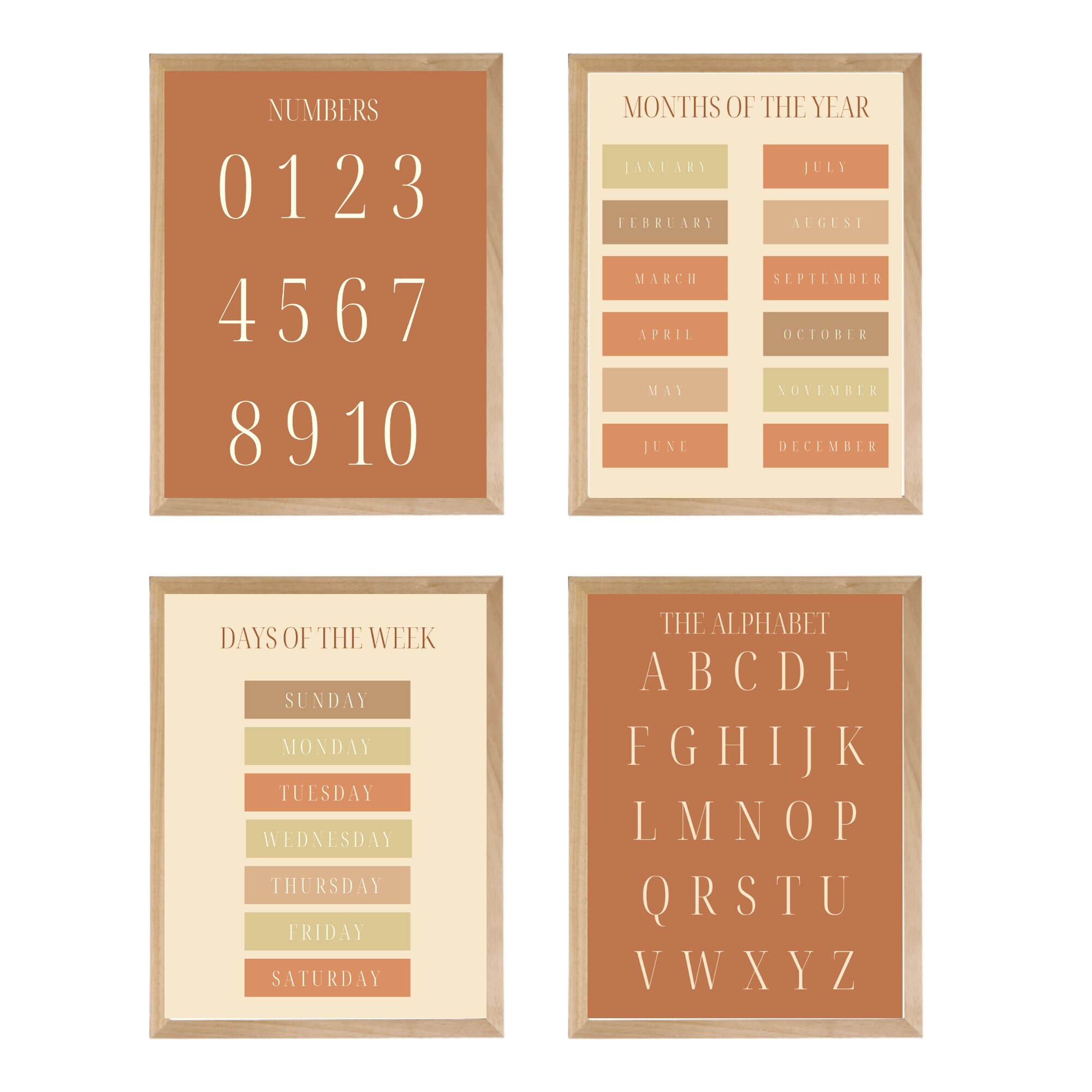 Modern Classroom, Learning Posters, Modern Nursery, Classroom Printable ...