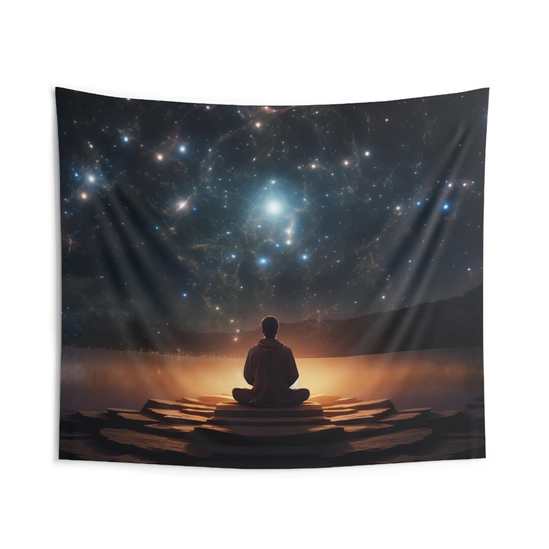 Unlimited Possibilities Meditation Wall Tapestry - Etsy