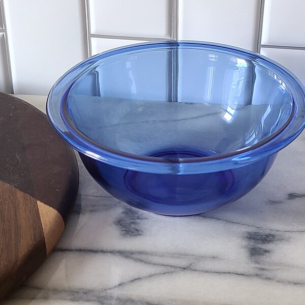 Cobalt Blue Bowl - Etsy