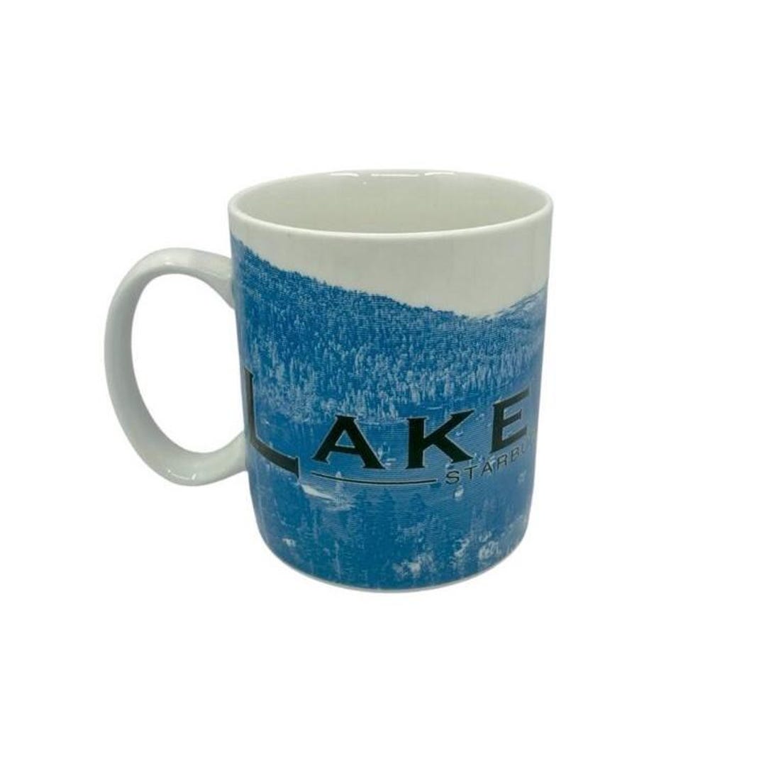 Starbucks Lake Tahoe Barista Skyline Series One 2002 Stateline Mug 18oz ...