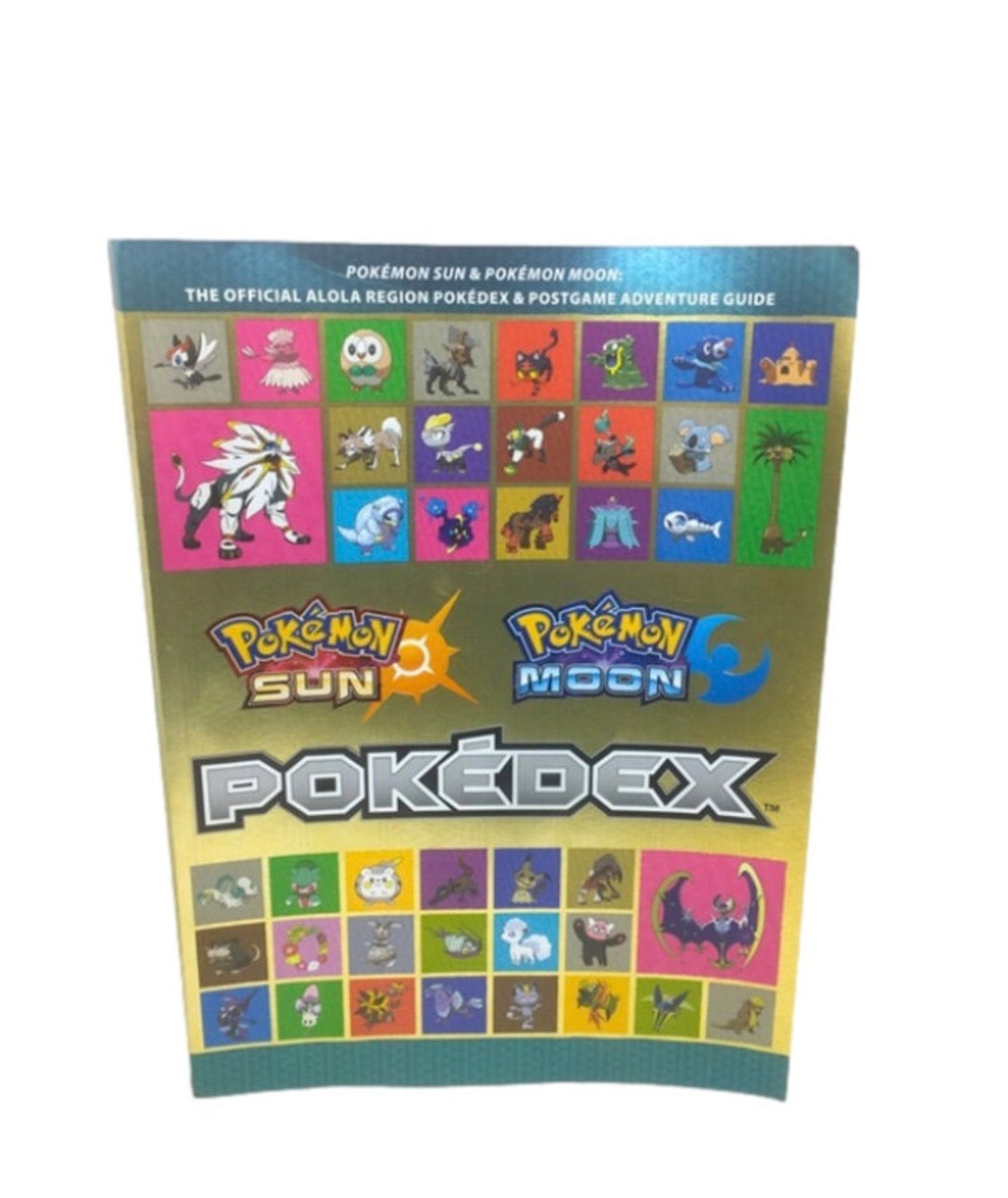 Pokémon Sun Pokémon Moon Official Alola Region Pokédex Etsy