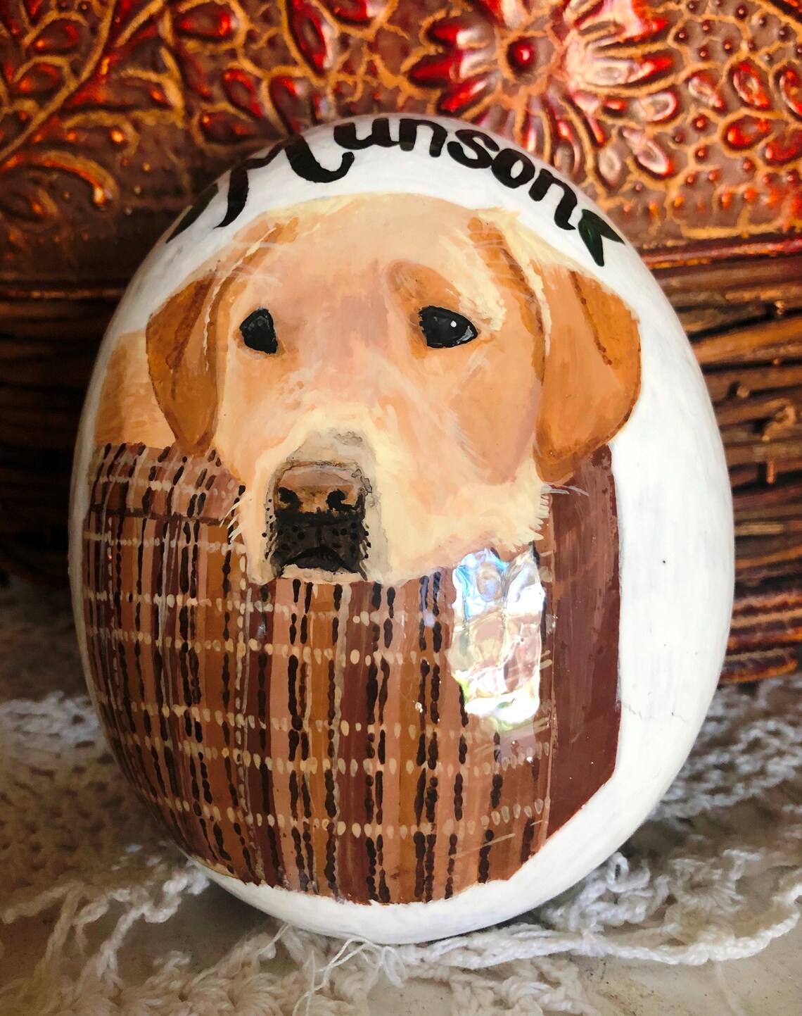 Pet Memory Rock Made to Order Hand Painted Memory Pet Passed - Etsy