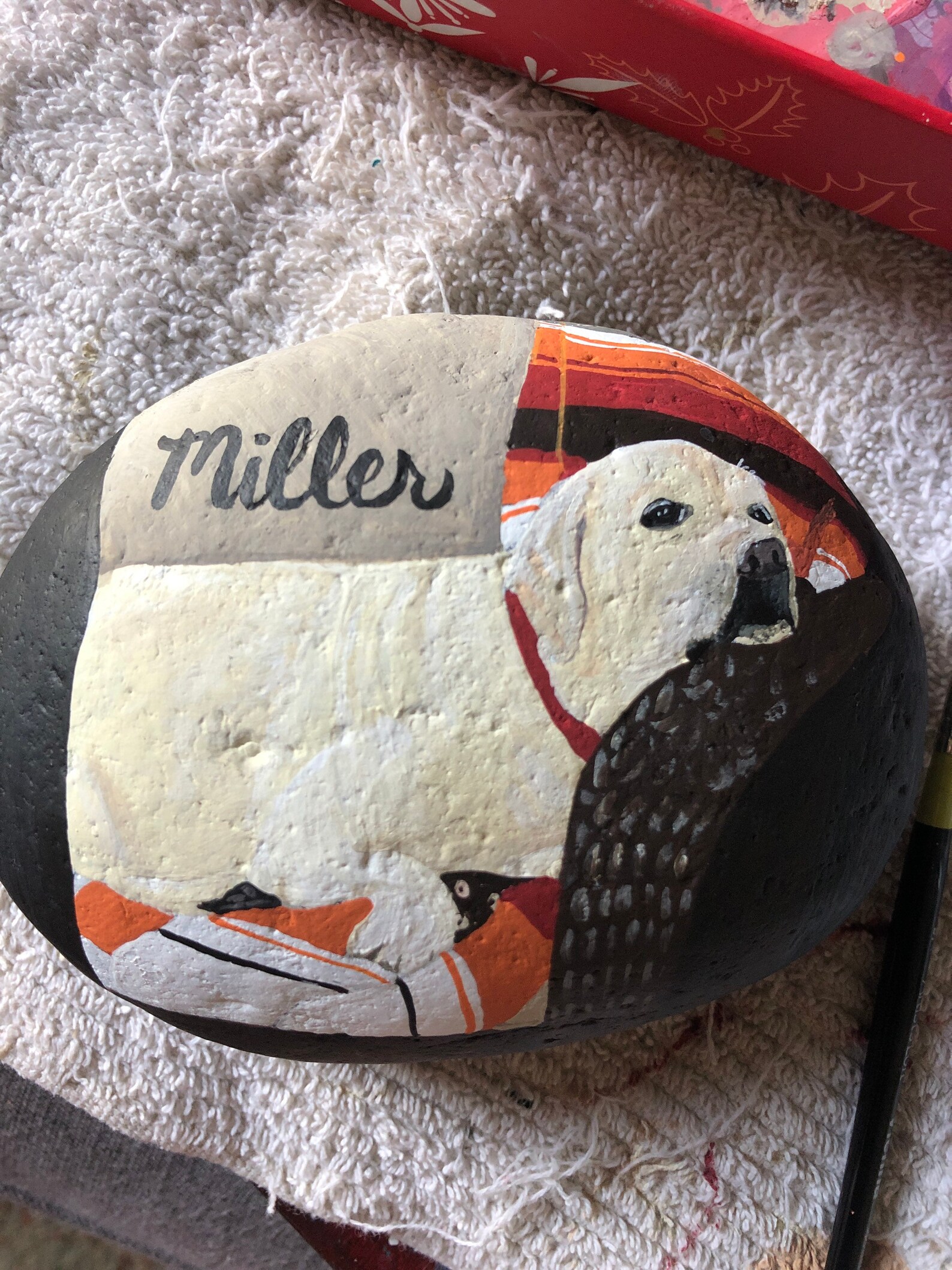 Pet Memory Rock Made to Order Hand Painted Memory Pet Passed - Etsy