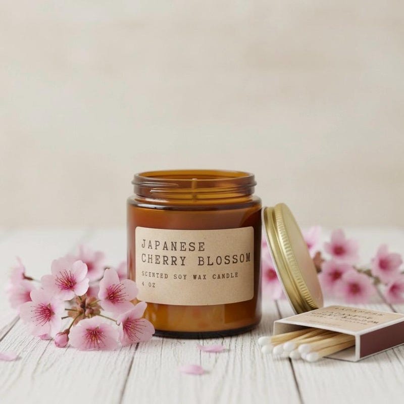 Cherry Candles - Etsy