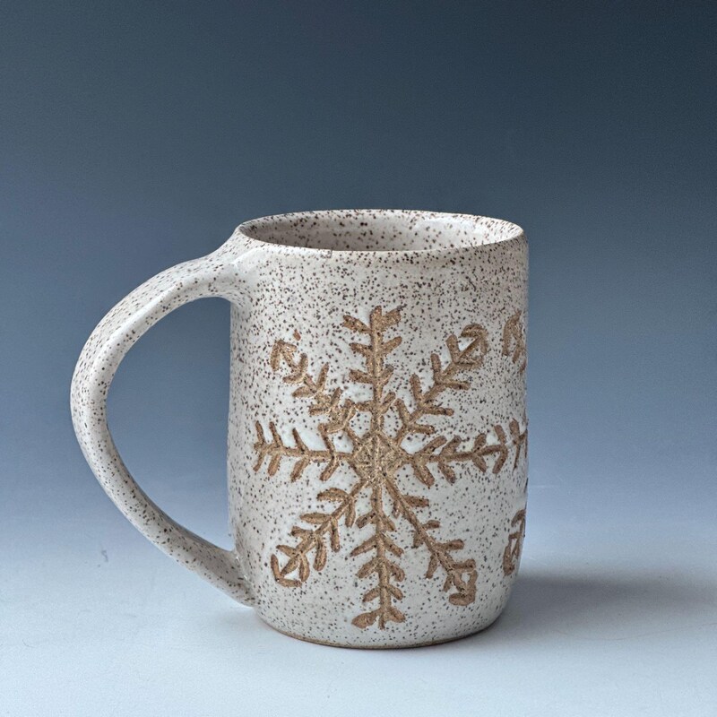 Snowflake Mug - Etsy