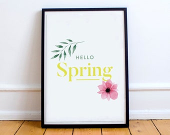 Spring printable | Etsy