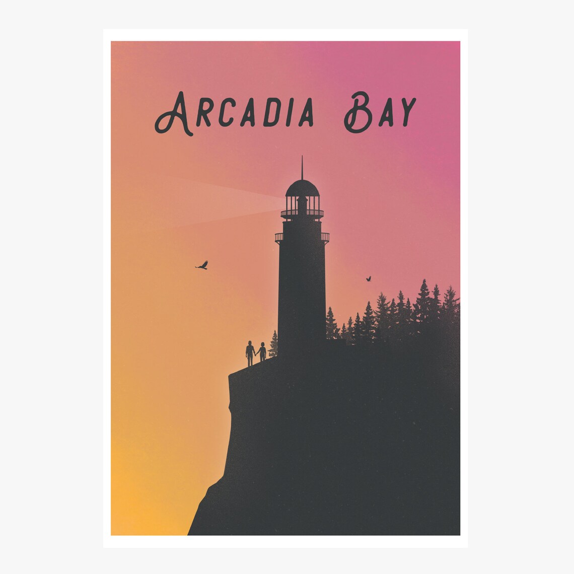 Life is Strange Arcadia Bay Print Arcadia Bay Lighthouse - Etsy