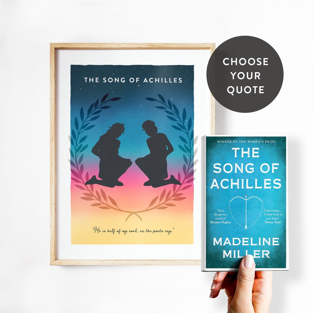 The Song of Achilles Print | the Song of Achilles Poster | the Song of ...