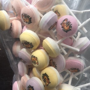 Personalized Printed Lollipops X 20 - Etsy