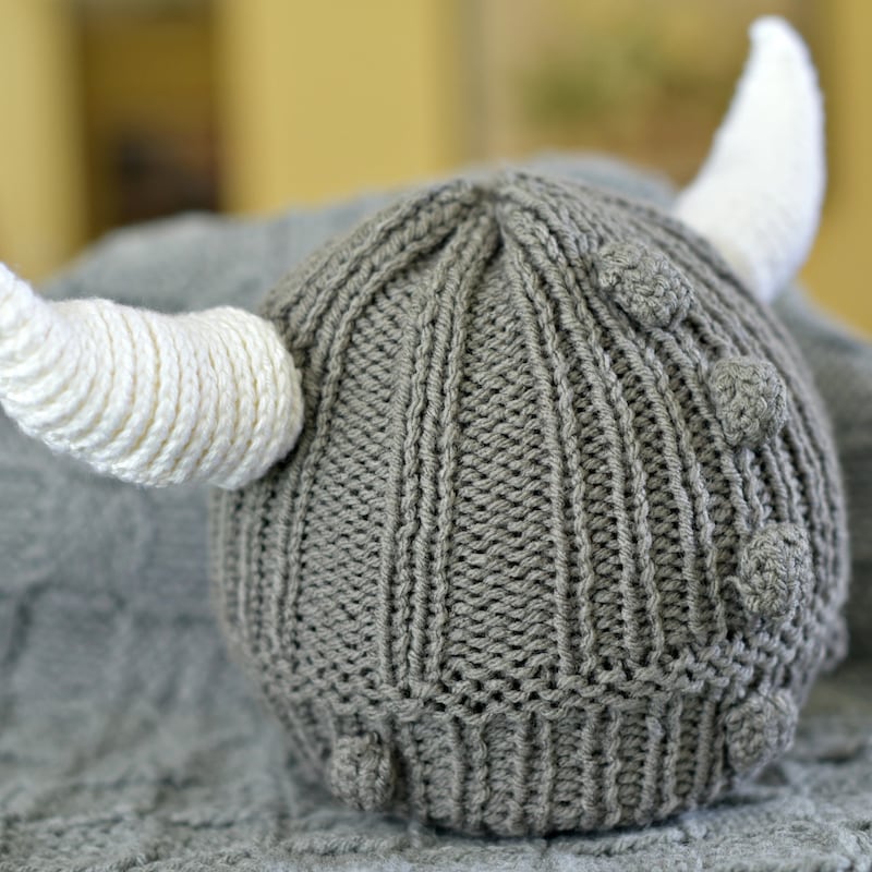 Knitted Viking Hat - Etsy