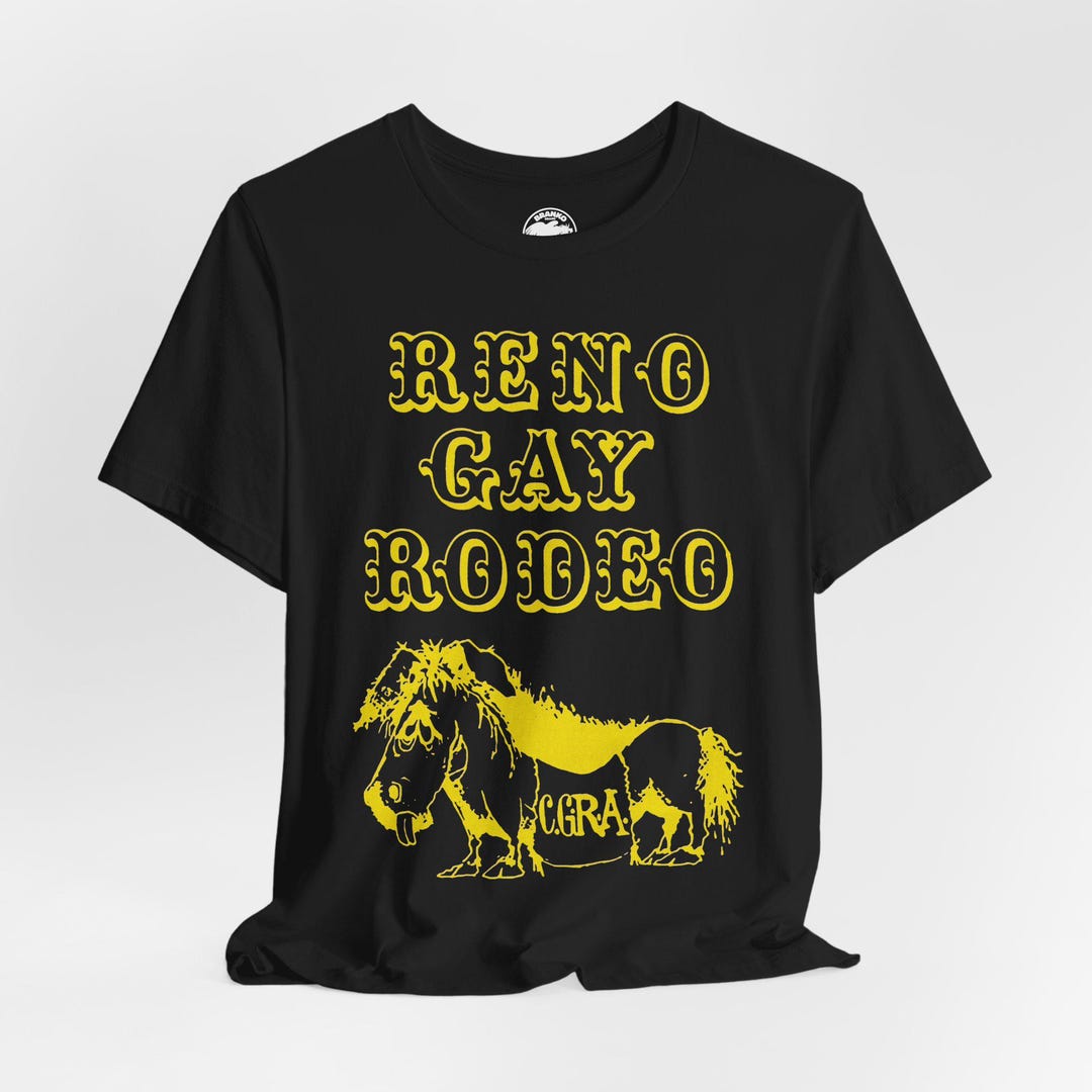 Reno Gay Rodeo (replica Late 70's Souvenir T-shirt) - Etsy
