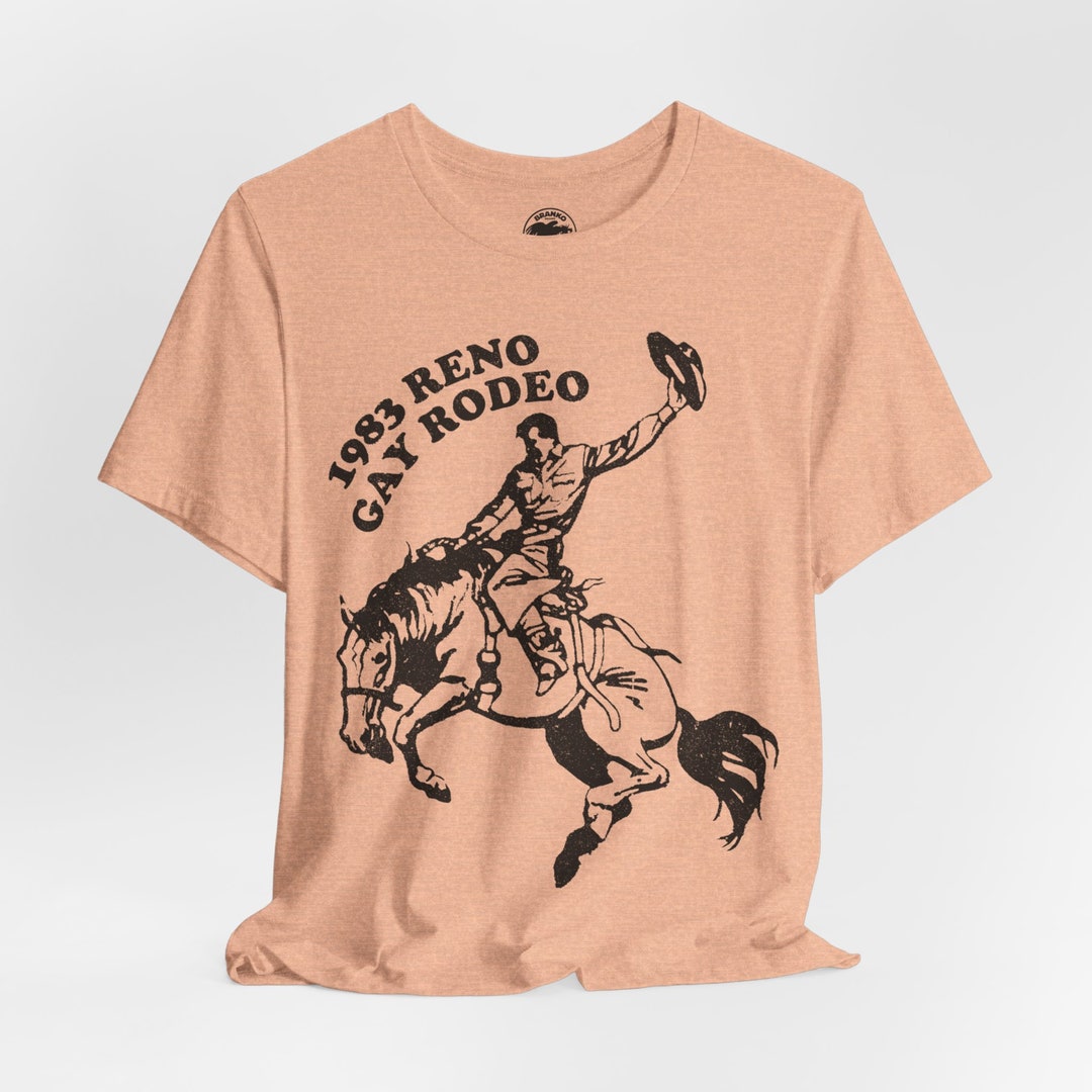 1983 Reno Gay Rodeo replica Souvenir Shirt - Etsy