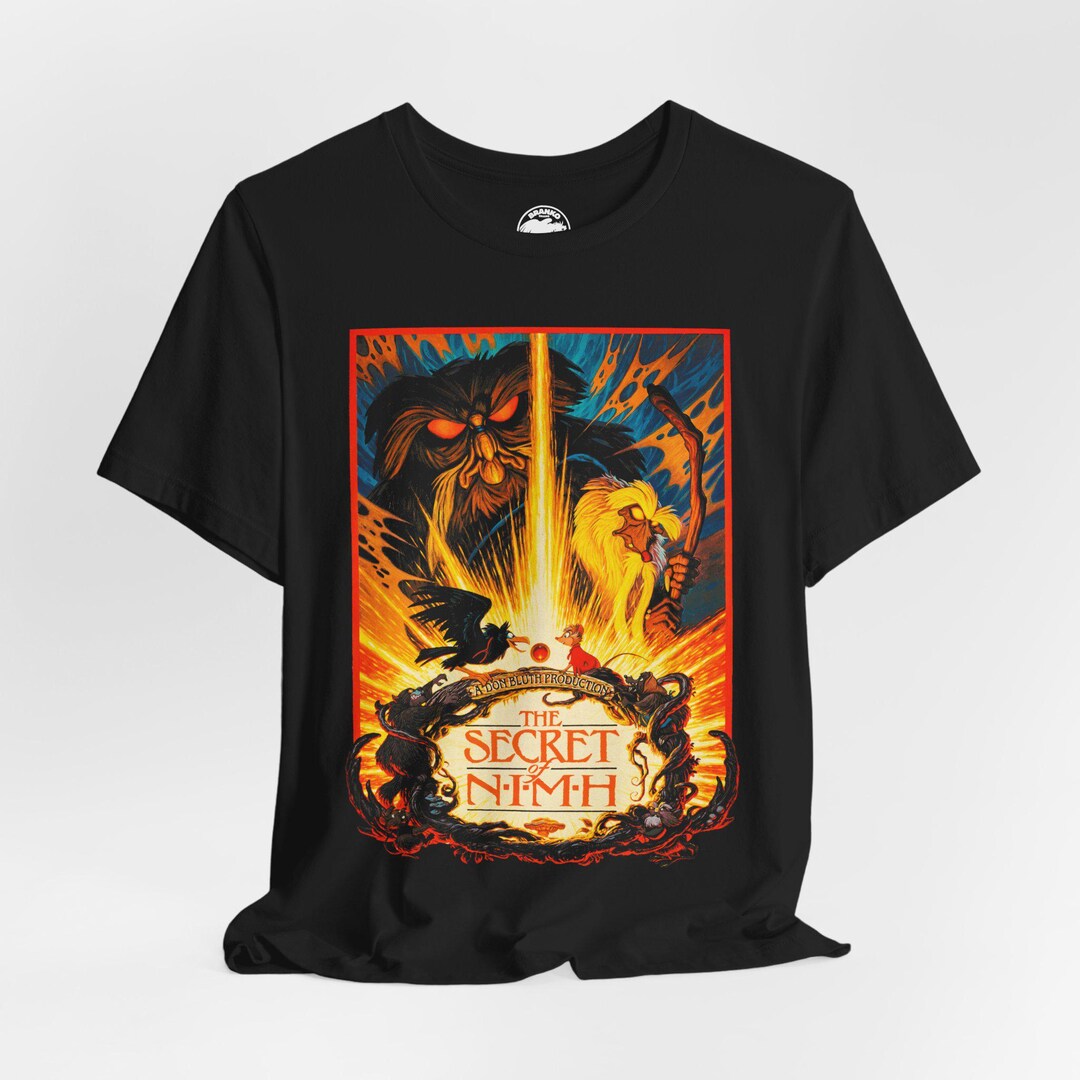 The Secret of NIMH (replica 1982 Promo Shirt/mrs. Frisby and the Rats ...