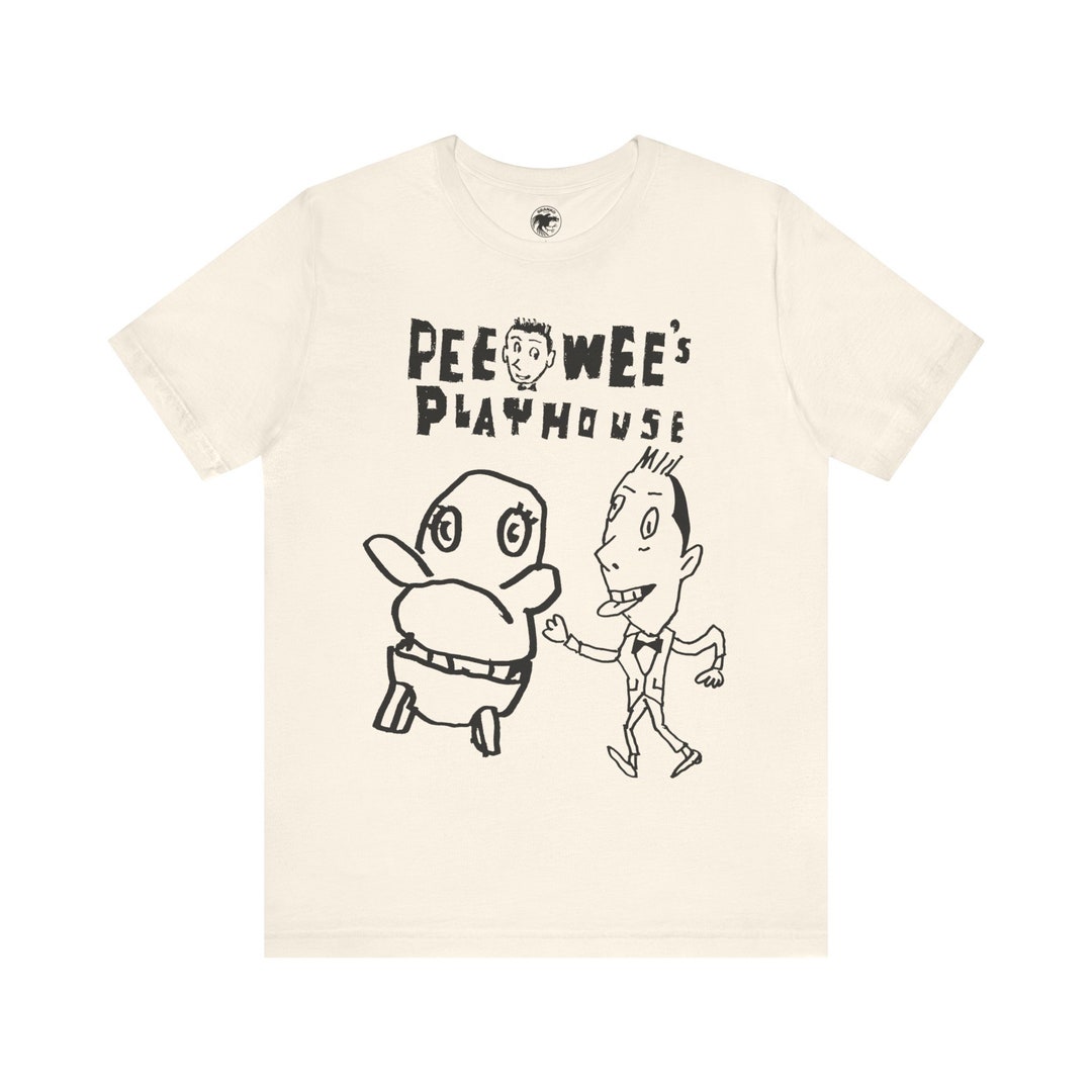 Pee Wee's Playhouse replica 80's Fan Club Shirt/pee Wee Herman and ...
