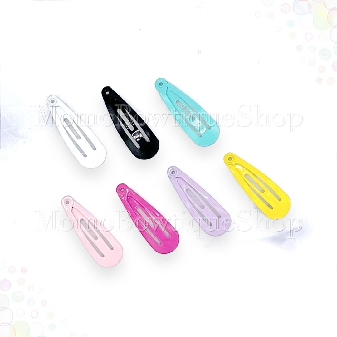 Pastel Snap Clip Set (30 Mm) - Etsy