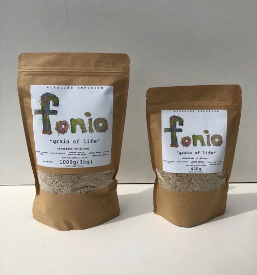 Fonio Grain 1000g (1kg)(2.2lbs) West Africa 100% Organic Direct Trade ...