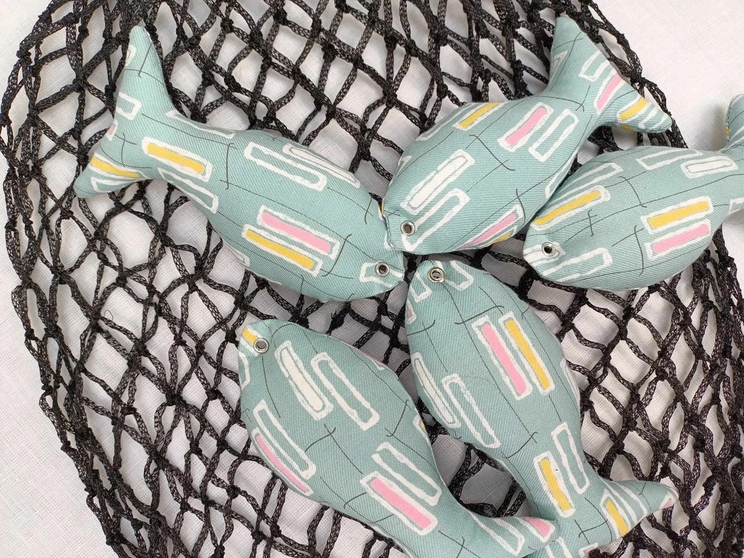 Fish Garland/ Fabric Fish/ Beach House/ Beach Party/ Sea Souvenir/beach ...