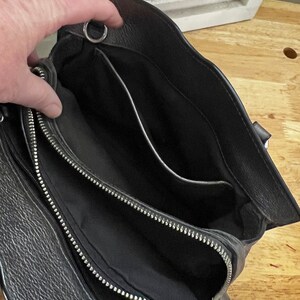 RARE Coach Mercer Satchel 24 Stars Rivets Metallic Grey Graphite Purse ...