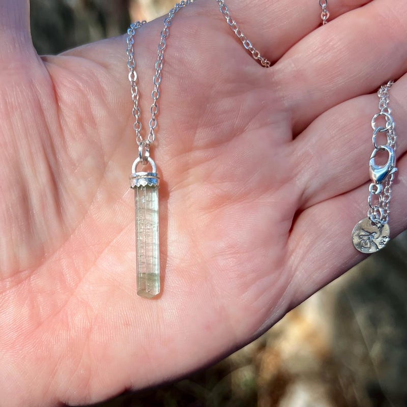 Green Tourmaline Talisman - Etsy