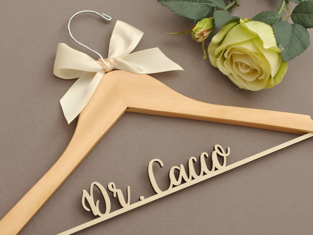 Personalized Hanger,mrs Hanger,bride Hanger,name Hanger,wedding Hanger ...