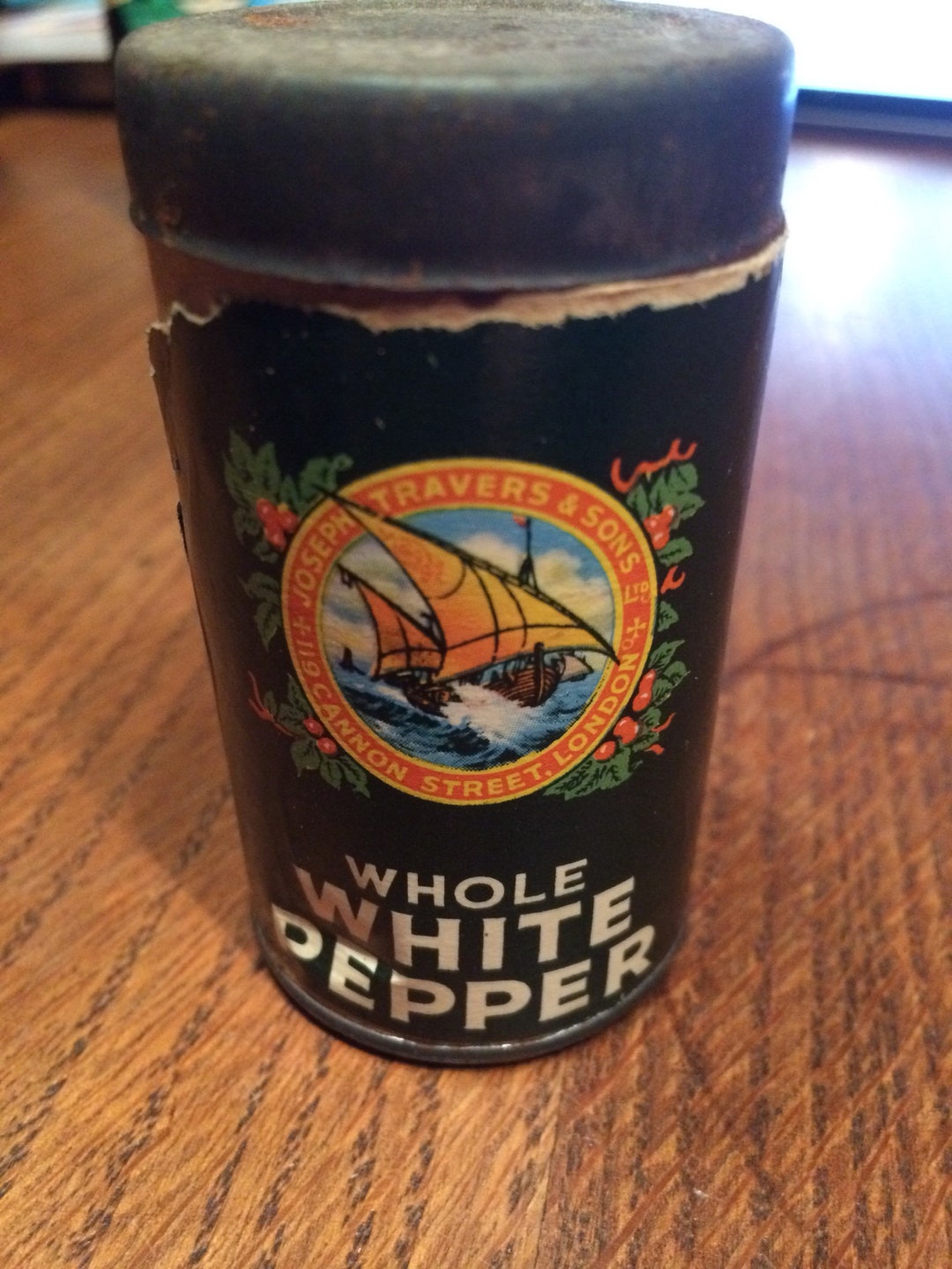 Vintage Spice Container - Etsy