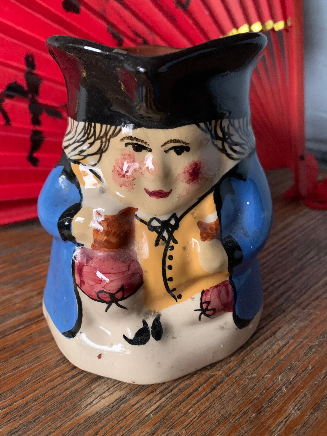 Vintage Devon Tors Pottery Toby Jug - Etsy