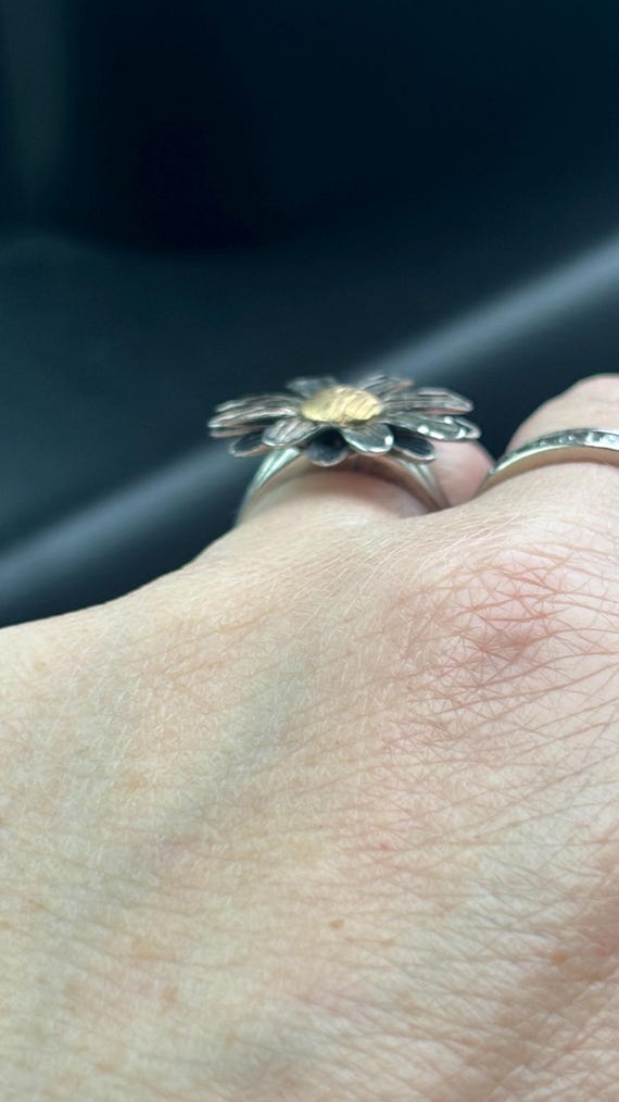 10 carat yellow gold in sterling silver turkey flower… - Gem