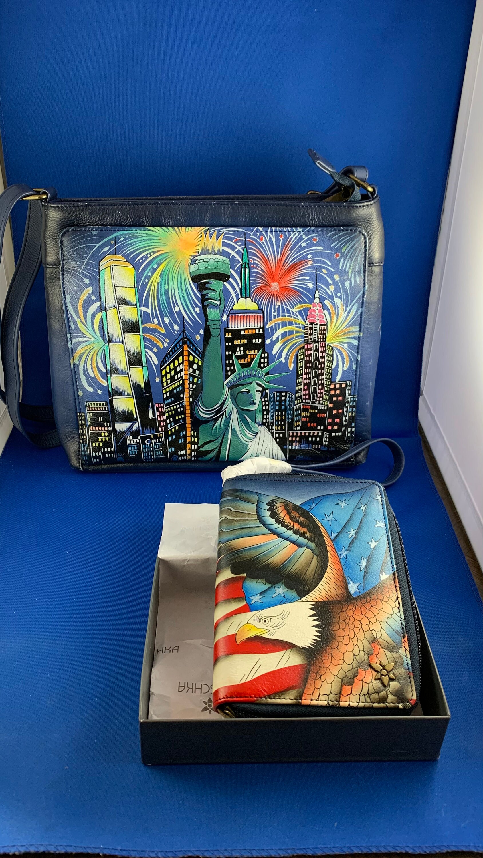 Anuschka Hand Painted Purse - Etsy
